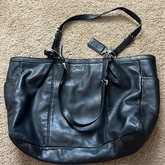 Coach | Bags | Coach Black Purse Stained Inside | Poshmark